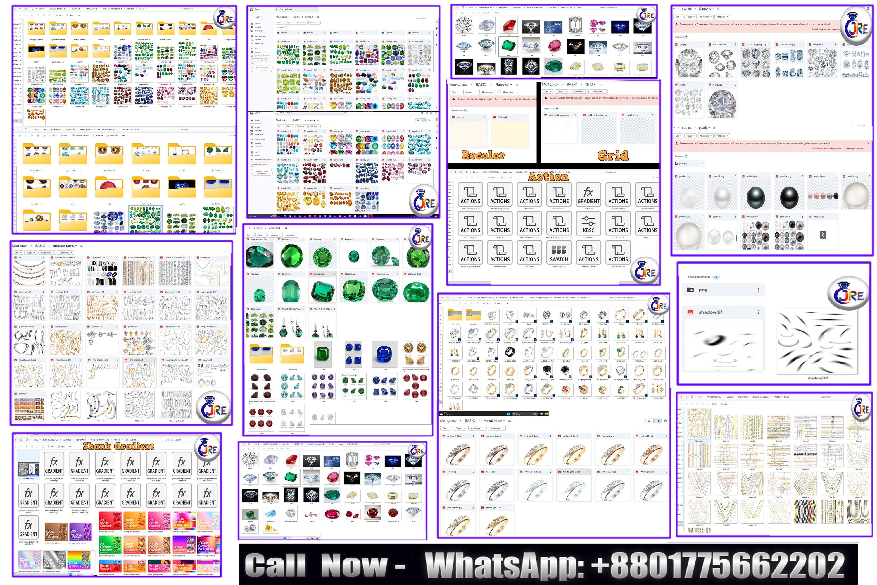 Jewelry Retouching Expert - High-End Jewelry Retouching Services